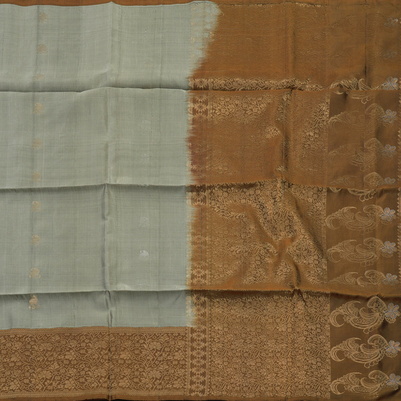 Hayagrivas Elephant Grey Pure Soft Silk Saree KBE1087I1-3 – Hayagrivas ...